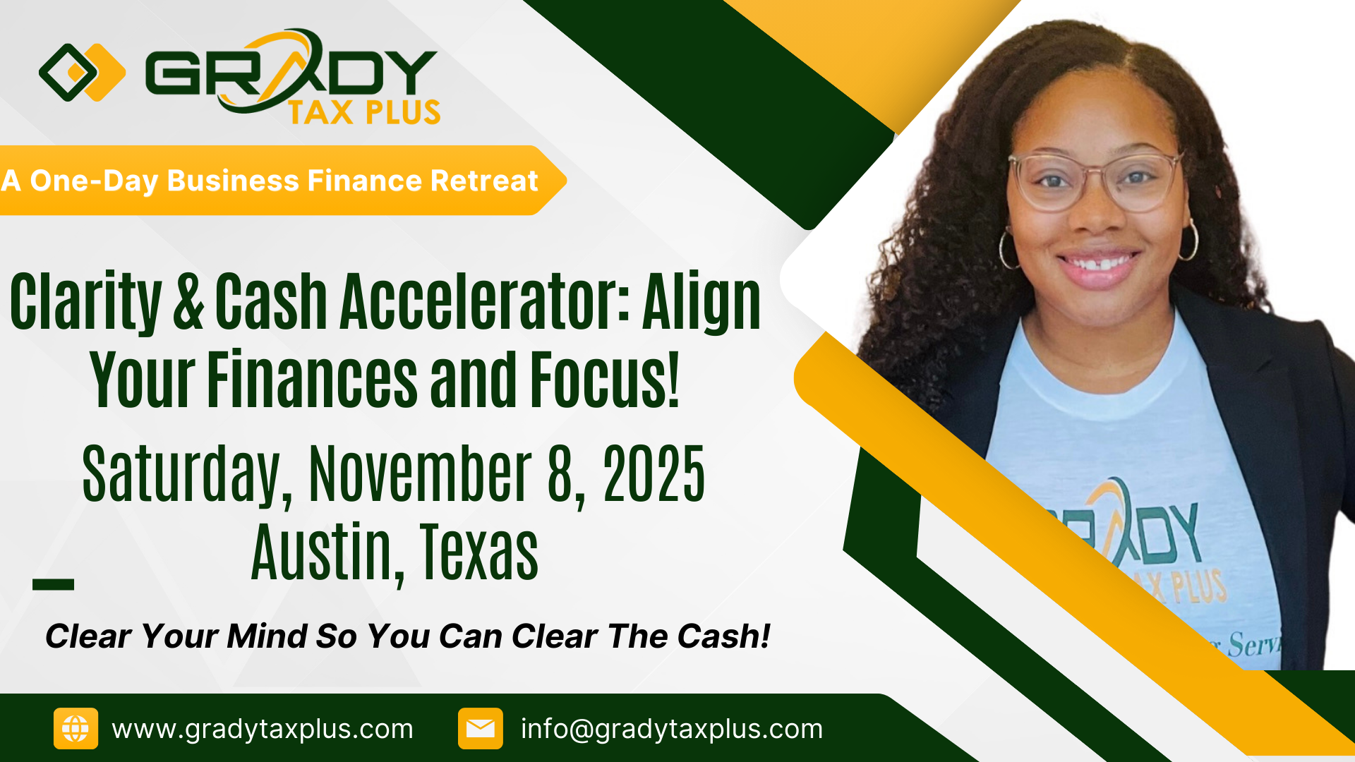 Early Access to 2025 Clarity & Cash Accelerator Retreat!
