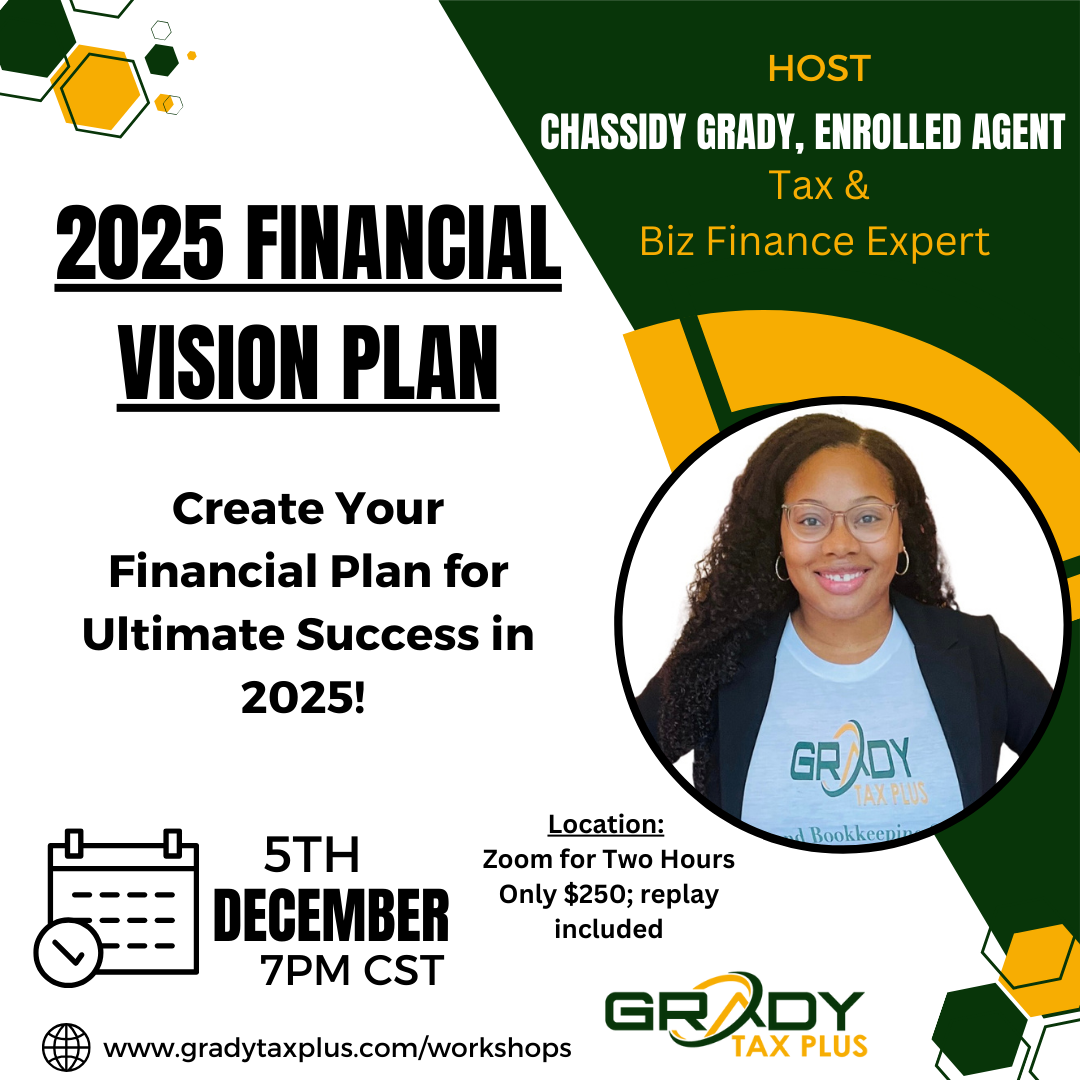 2025 Financial Vision Plan